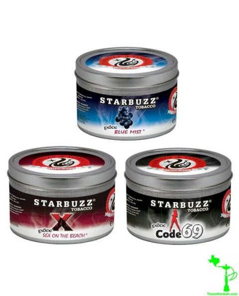 Starbuzz Shisha 250g - 3 Pack – TexasHookah.com